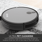 iHome AutoVac Juno RoboVac, Mapping Tech, 120 Min Runtime, App + Remote ...