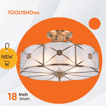 Brass Moravian Star Light Flush Mount Celing Lights Seeded Glass Shade ...