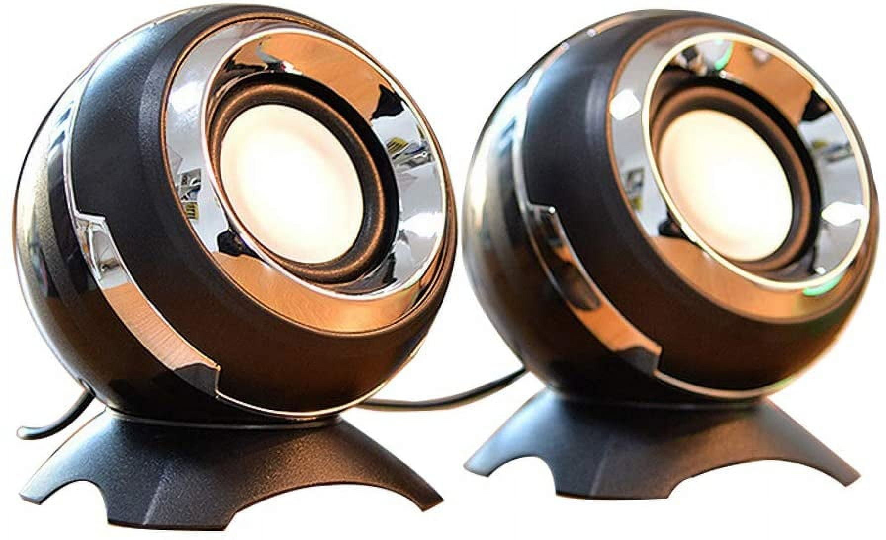 Altavoces con alimentación USB para computadora, sonido de mini ...