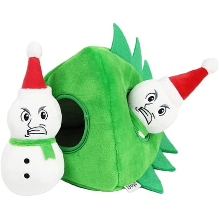 Interactive Dog Toys, Hide and Seek Dog Toys, Squeaky Puzzle Plush pet ...