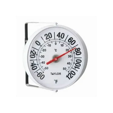 Taylor 8.5-inch Heritage Metal Dial Weatherproof Thermometer in Copper ...