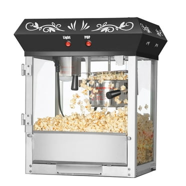 FunTime Carnival 4oz Tabletop Popcorn Machine, Black - Walmart.com