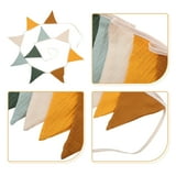 Aloha 1 Set Triangle Bunting Flag Baby Shower Hanging Flag Banner ...