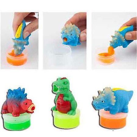 Dino World Slime Spitting Dino, Assorted Colours One Supplied | Walmart ...