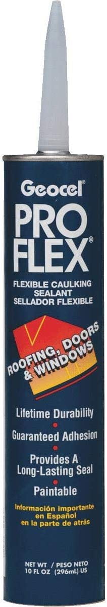 Geocel 26101 Pro Flex Super Flexible Elastomeric Caulking Sealant, 10 ...