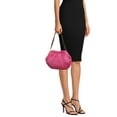 Twig & Arrow Women's Adult Woven Braided Handle Handbag Pink - Walmart.com