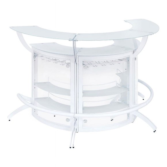 Curved Home Bar