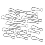 30pcs Metal Lanyard Spring Clips Hooks DIY Findings for - Walmart.com