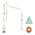Essential Oils Extraction Apparatus, 23 Piece Set - Glass Steam ...
