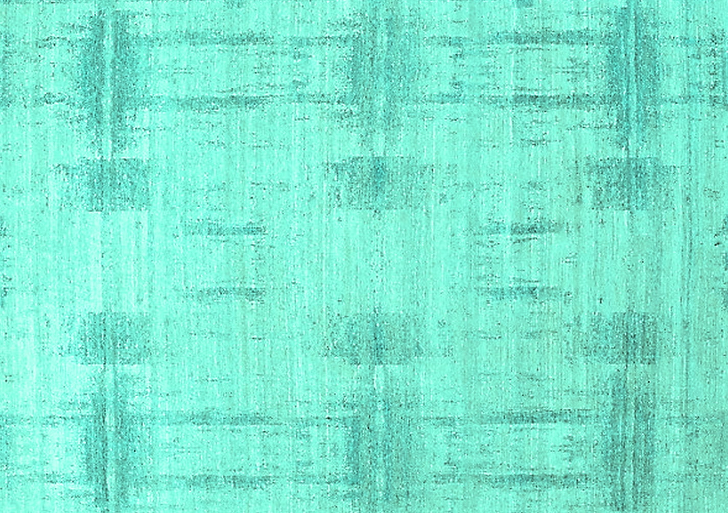 Ahgly Company Indoor Rectangle Solid Turquoise Blue Modern Area Rugs, 6 ...