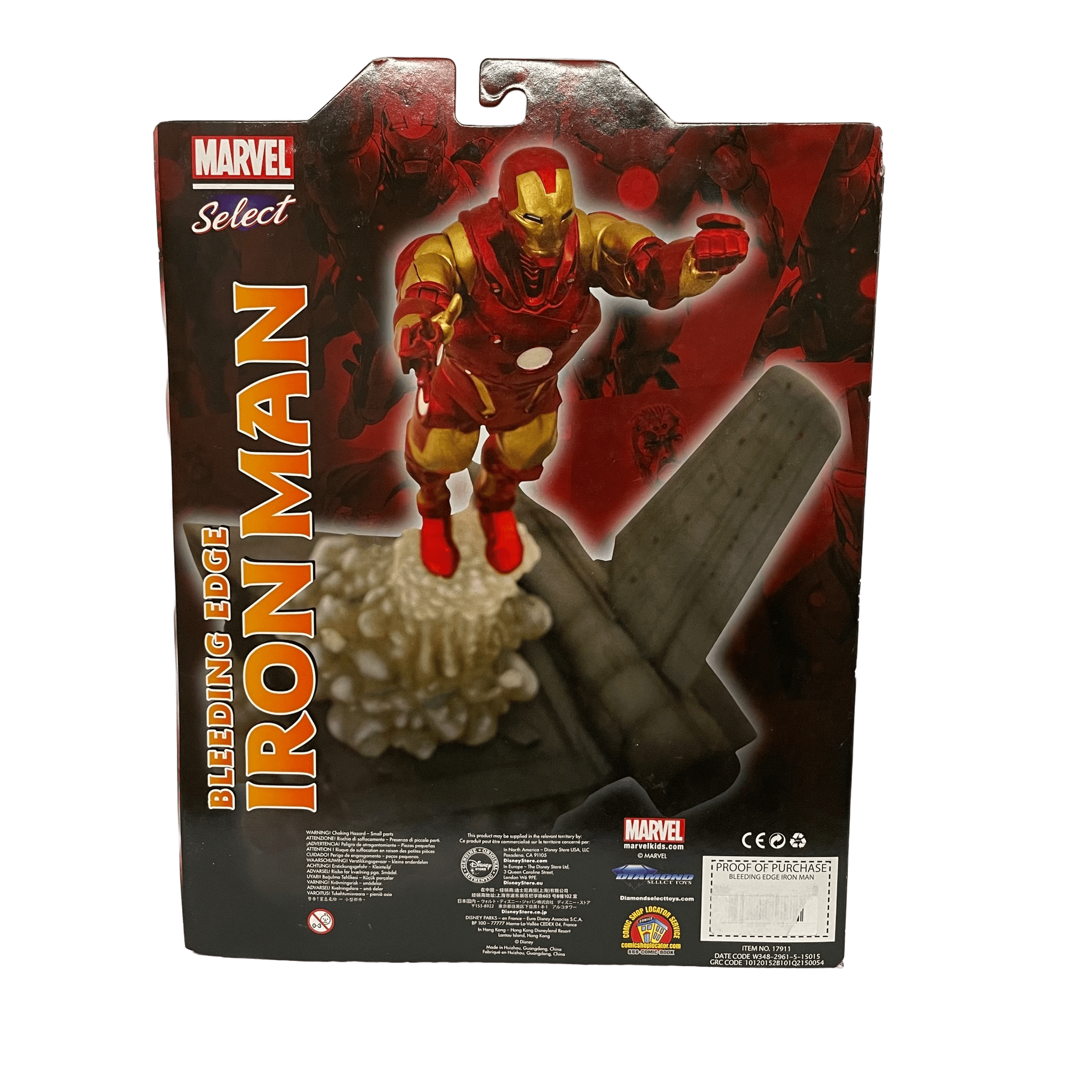 Bleeding Edge Iron Man Figure