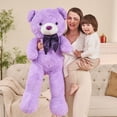 "MaoGoLan 47"" Giant Teddy Bear, Large Huggable Stuffed Animal Plush ...