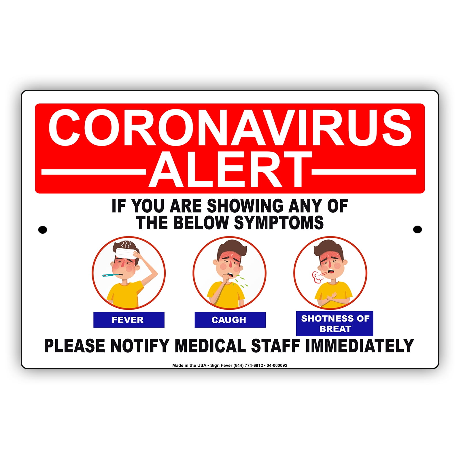 Contagious Disease Warning