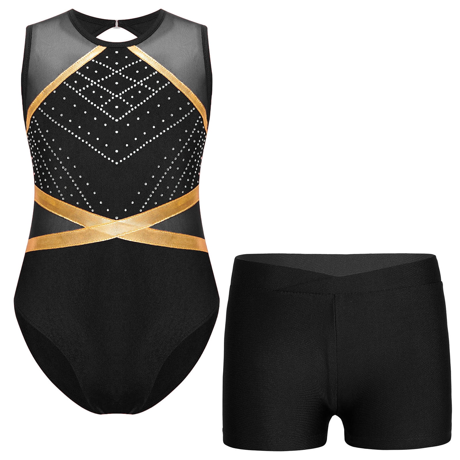 Click here for Moggemol Kids Girls Sleeveless Gymnastics Leotard... prices