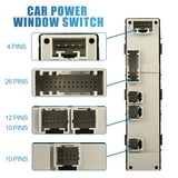 Front Left Drive Side Car Power Window Switch Lift Button Panel Master ...