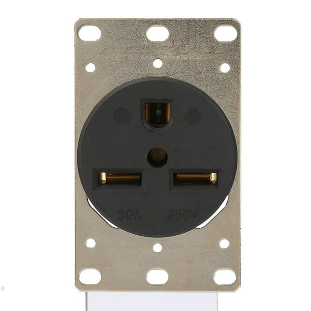Power Socket Plug,NEMA6-30R 30A 250V Industrial Power Socket Wire ...