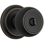 Callan 102T-Sa Saxon Privacy Door Knob Set - Bronze - Walmart.com