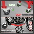 350LBS Hydraulic Motorcycle Lift Stand, Foot Control Scissor Lift Jack ...