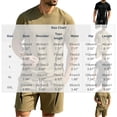Byworldtasic Mens Color Block Panel T-Shirt and Shorts Set 2 Piece ...