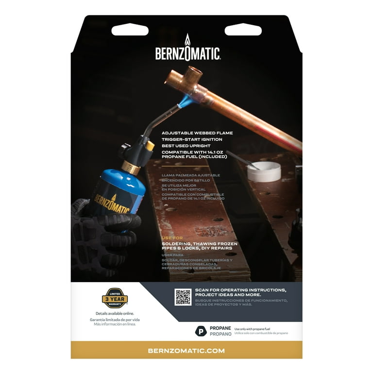 Trigger start torch plumbing kit store