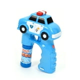 WonderPlay Wonder Bubble Police Bubble Gun With Sounds & Lights - Blue ...