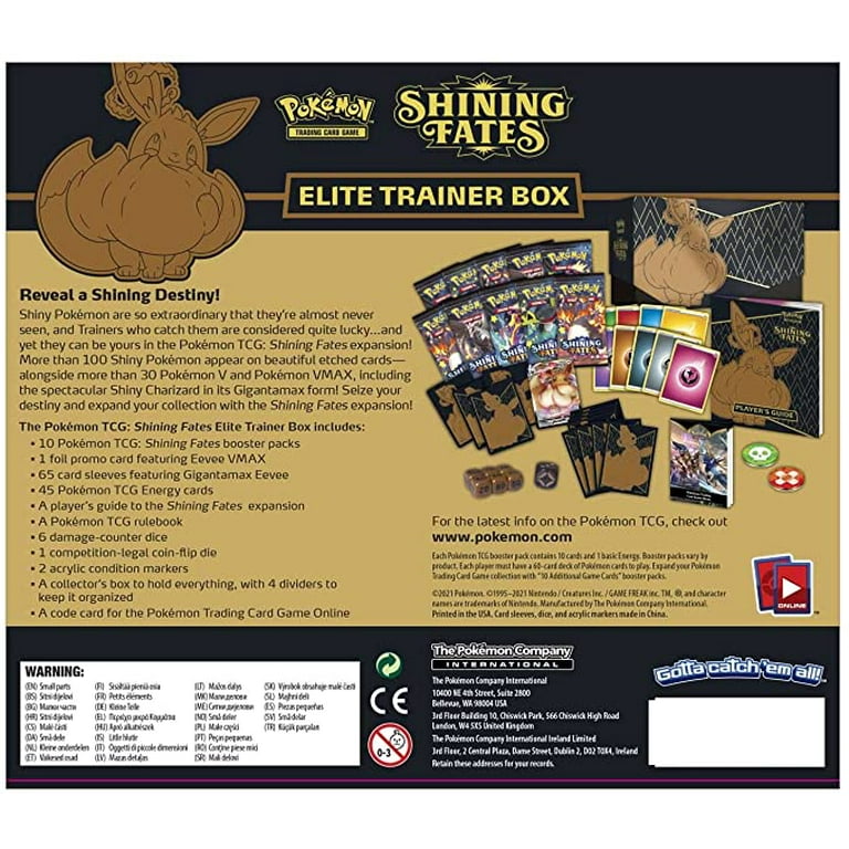 Shiny Pokemon Cards List