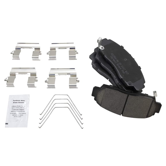 TRQ Front Brake Pads Ceramic Fits Select 2013-2015 Acura ILX 2003-2017 ...