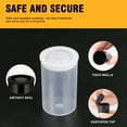 eTone Clear Film Canisters with Caps, 35 Pack, 35mm Plastic Storage ...