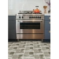 FloorPops Harvard Brick Grey Peel and Stick Floor Tiles Set of 20 ...