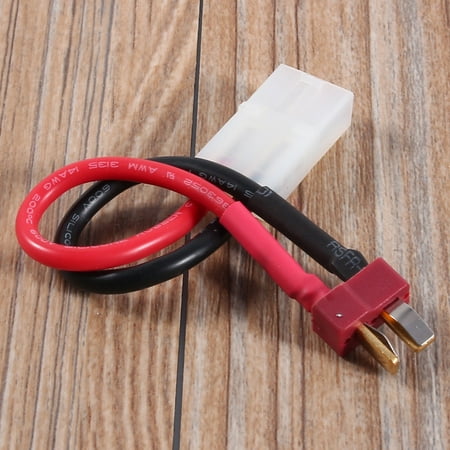 Gegong Deans Style T Plug Male Connector 14AWG Soft Silicone Wire Cable ...