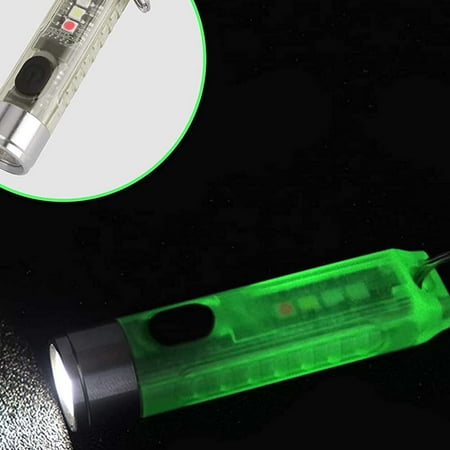 ALmi Mini Led Keychain Flashlight Usb Rechargeable Portable Multi ...