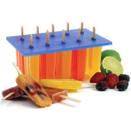 Norpro Frozen Ice Pop Maker with 24 Wooden Sticks - Walmart.com ...