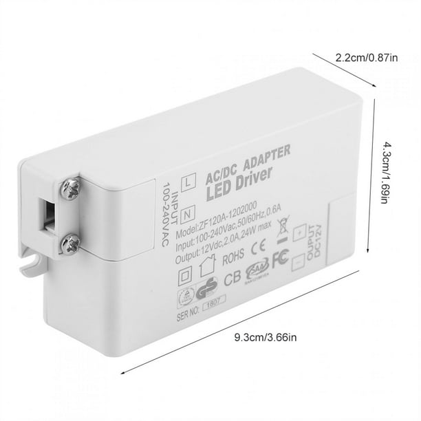 AC 100-240V To DC 12V SMD LED Driver Switch Power Transformer For LED ...