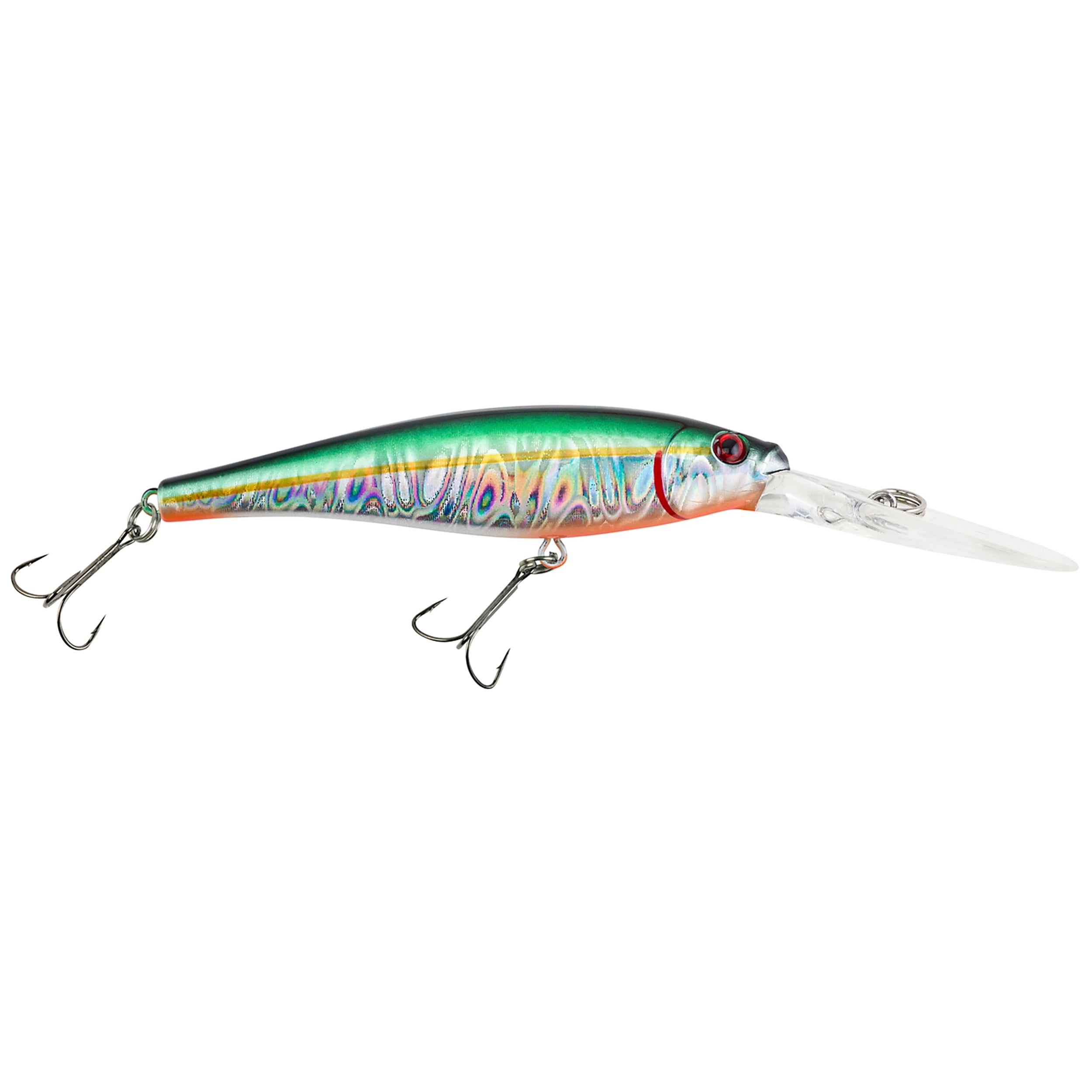 Berkley Flicker Minnow Fishing Lure, Slick Green Alewife, 1/2 oz ...