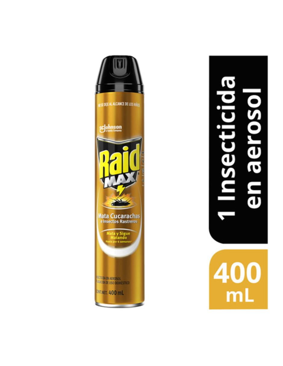Pack de 12 Insecticida Raid Max de 400 ML SC Johnson 400 ML | Walmart ...