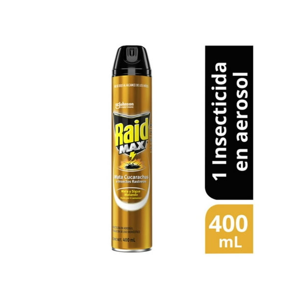Pack de 12 Insecticida Raid Max de 400 ML SC Johnson 400 ML | Bodega ...