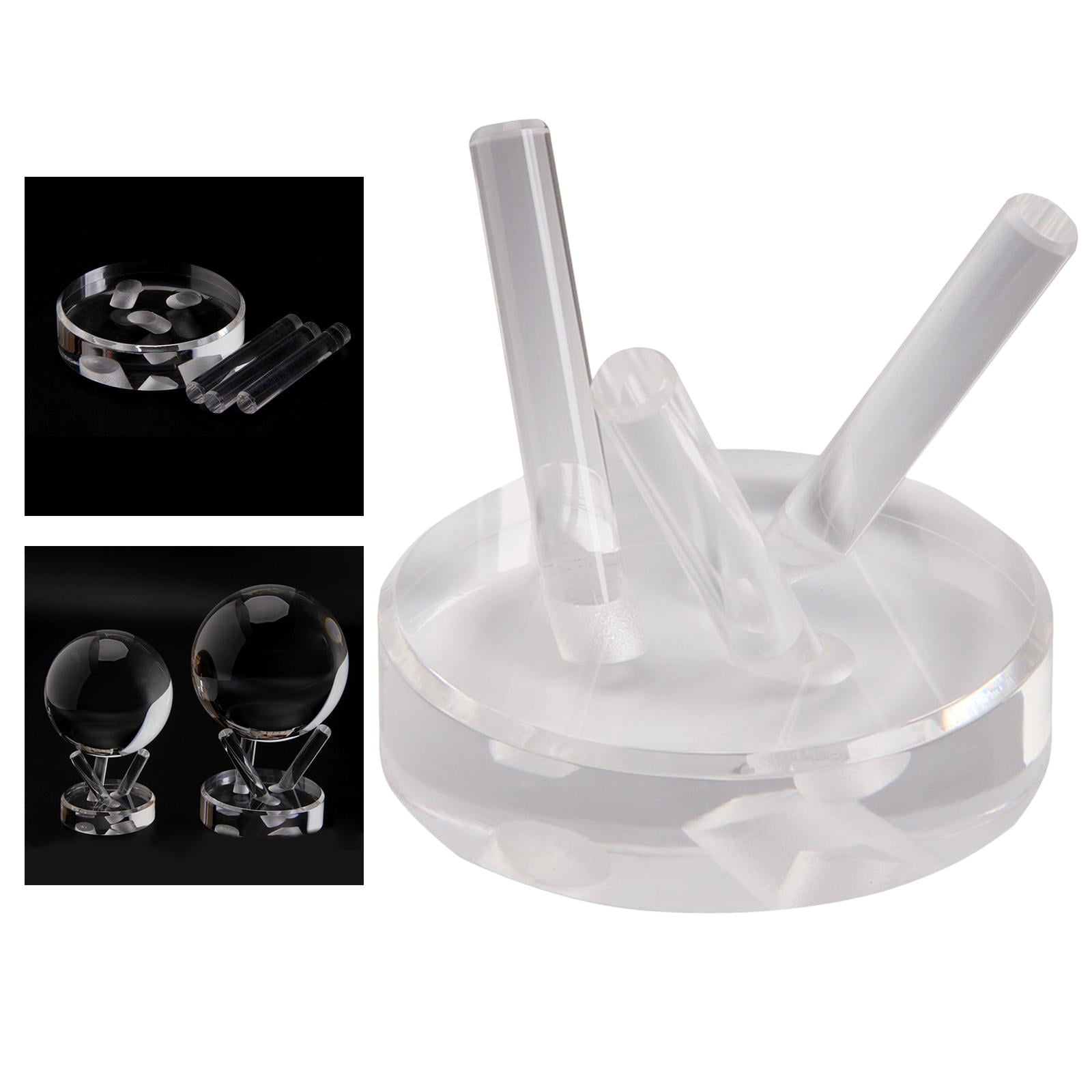 Stand Clear Acrylic Stand Holder Display Shelf Cluster Agate S ...