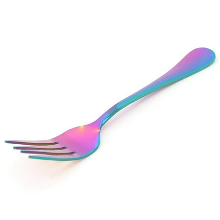 Cutlery, Electroplating Tableware Flatware Forks Style For Family ...