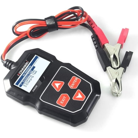 KW208 Car Battery Tester Charger Analyzer 12V 100-2000CCA Charging ...