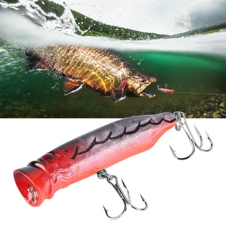 TOPINCN Mini-size Fish Shape Lure Bait with Hooks Fishing Tackle Tools ...