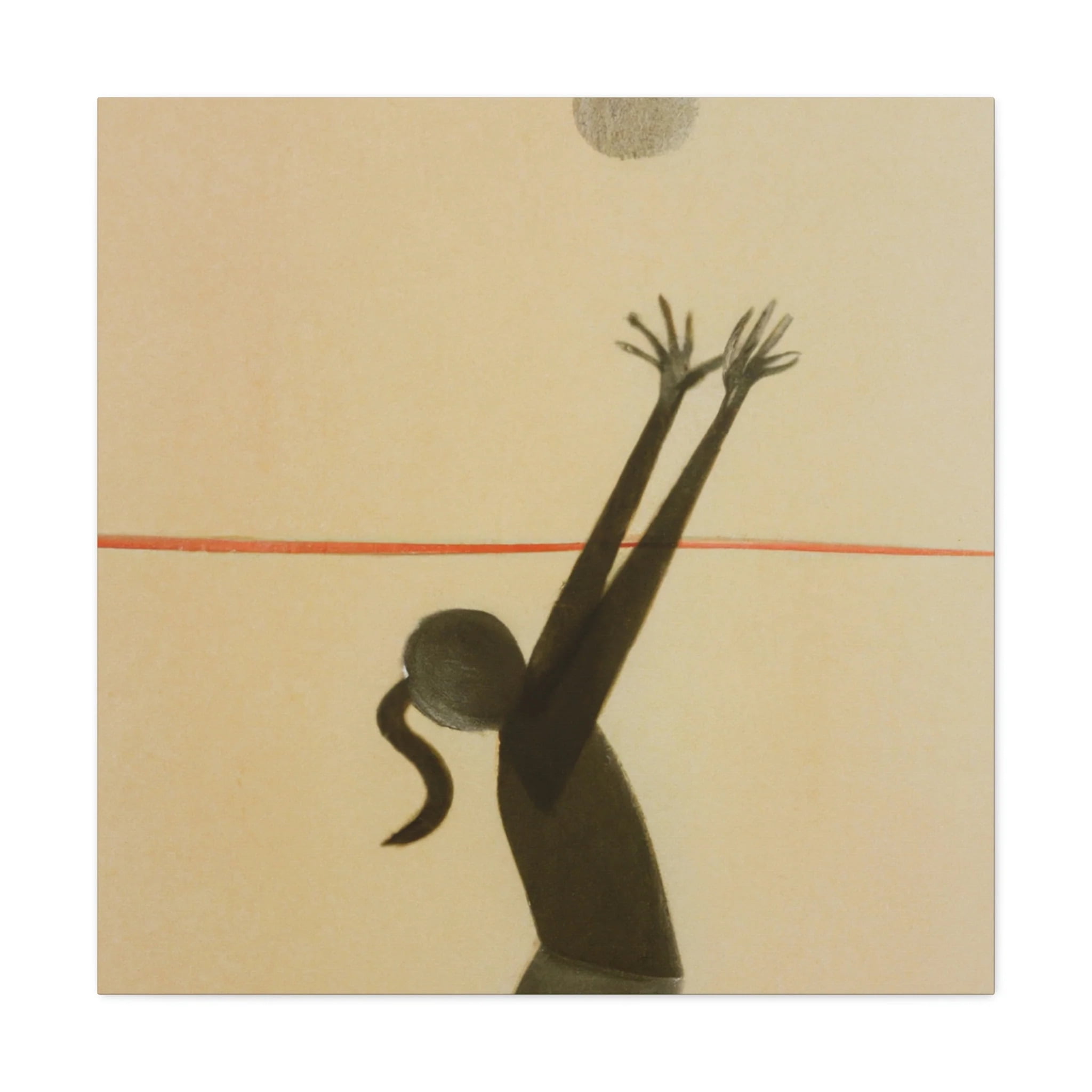 Volleyball Simplicity Beauty - Canvas - Walmart.com