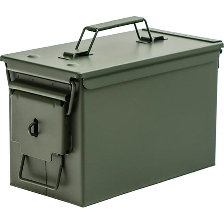 Modern Warrior 11.8" All Metal 50 Caliber Ammo Can with Installed ...