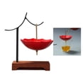 Ceramic Umbrellas Tea Strainer With Wooden Stand For Loose Leaf Tea And ...