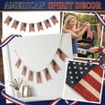 American Flag Bunting Banner 4th of July Decorations, Patriotic Stars ...