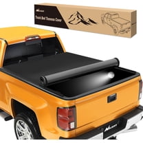 Soft Roll Up Truck Bed, 5.8 FT Tonneau Cover Compatible with 2014-2018 ...