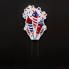 USA Flag Yard Signs - 6 Pieces - Walmart.com
