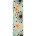 SAFAVIEH Soho Danielle Fire Works Wool Area Rug, Light Blue/Multi, 2' x ...