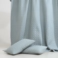 Chambray Full/Queen Quilt Set Cloud Pattern Lightweight Bedding ...