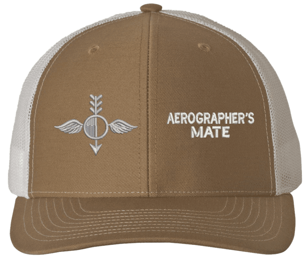 Navy Aerographer's Mate (AG) Rating USA Mesh-Back Cap - Walmart.com