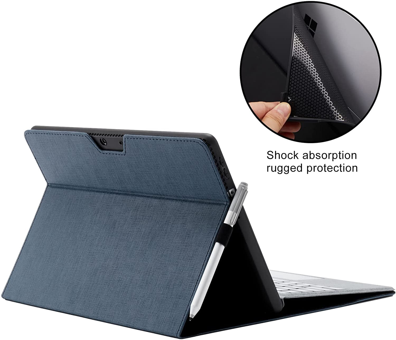 Buy Omnpak Microsoft Surface Pro 8 Case,Multi-Angle Slim Protective ...